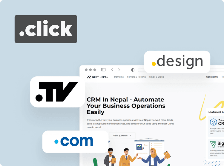 Domain Registration in Nepal | Secure Your .np & Global Domains